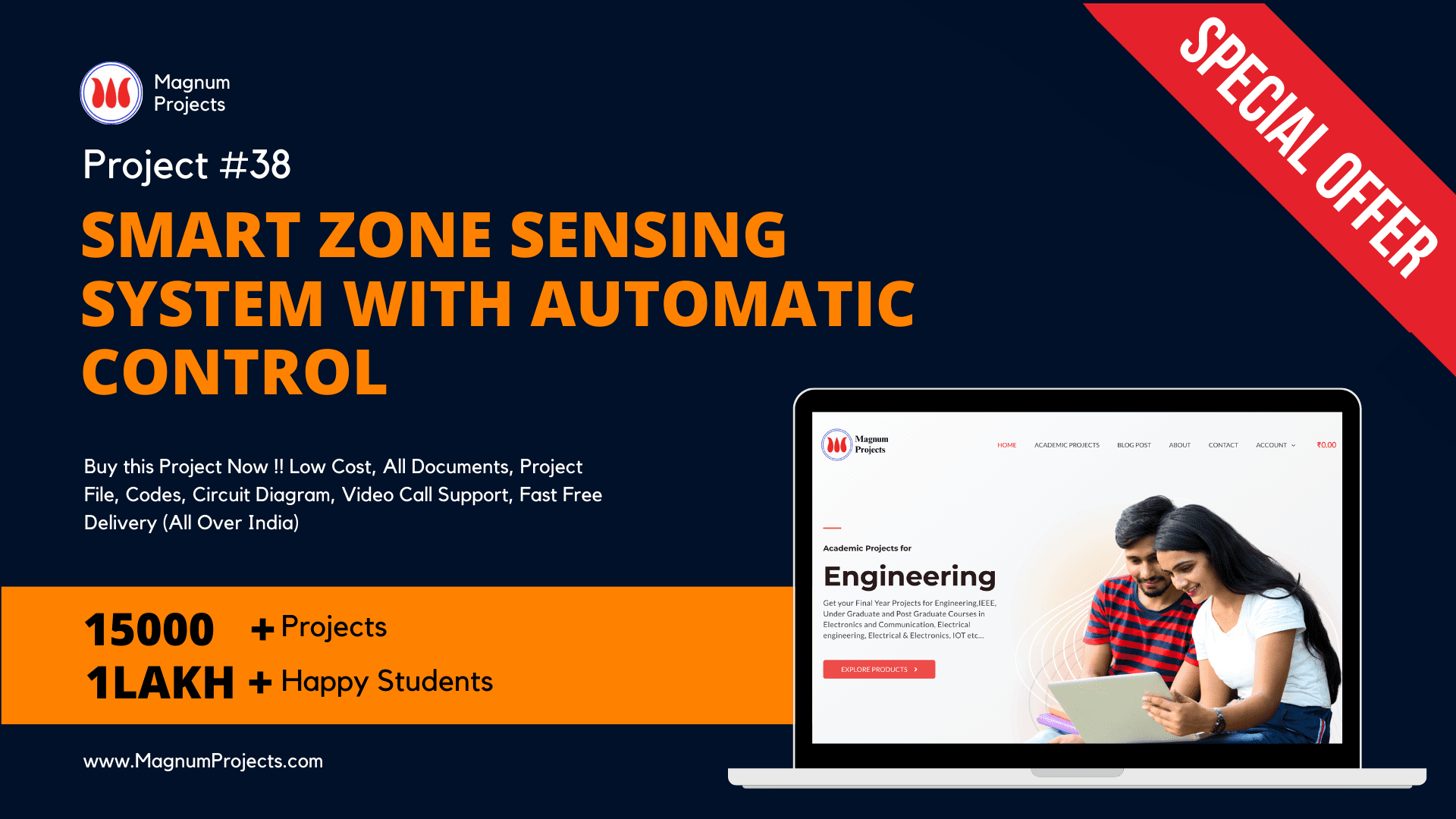 Smart Zone Sensing System with Automatic Control Projects For Final ...
